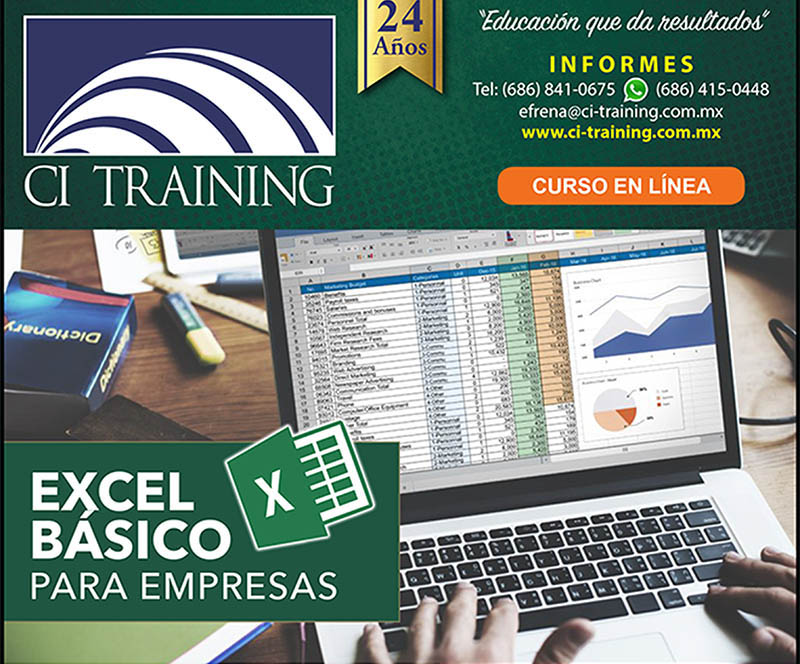 CI TRAINING Curso Excel Basico, inicia 22 de Marzo OnlineCI TRAINING ...