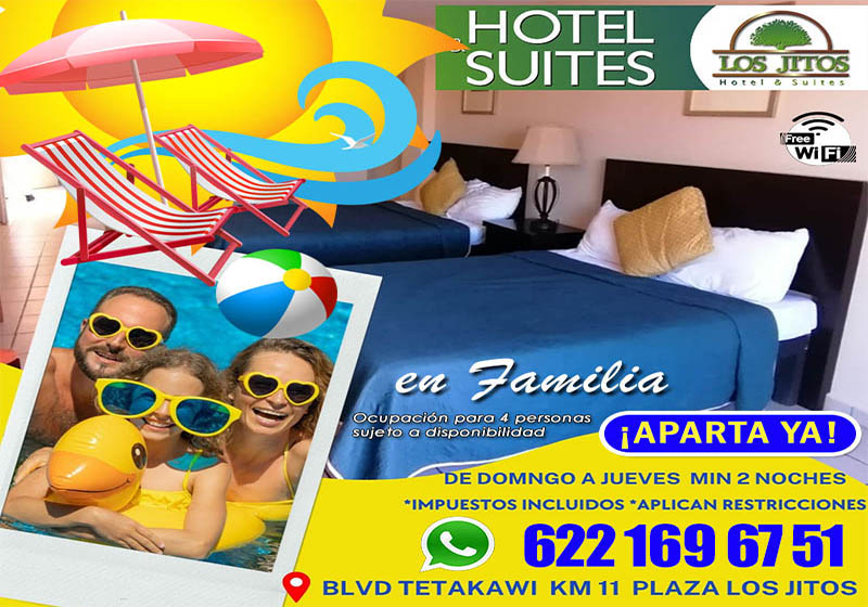 Hotel & Suites Los Jitos 🏖️👨‍👩‍👧‍👦 Disfruta en familia con la mejor ...