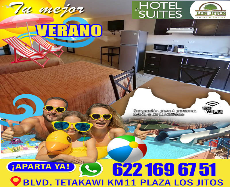 Hotel & Suites Los Jitos 🏖️👨‍👩‍👧‍👦 Disfruta en familia con la mejor ...