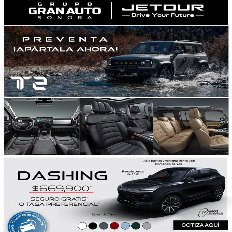 Jetour Hermosillo Conoce Autos Jetour y sorpréndete 😎, SUVs de 3 filas ...