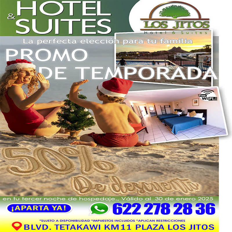 Hotel & Suites Los Jitos 🌴¡50% de Descuento para Escaparte a San Carlos ...