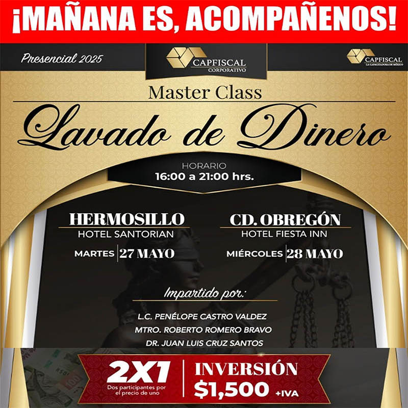 CapFiscal México ¡¡MAÑANA ES, ACOMPÁÑENOS!! - INVITACIÓN A NUESTRA ...